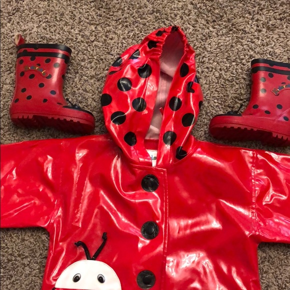 Kidorable | Jackets & Coats | Kidorable Rain Coat Rain Boots | Poshmark
